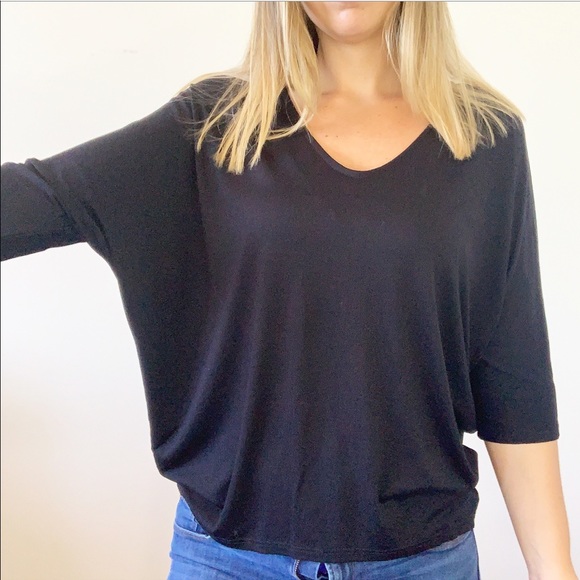 heartmore | Tops | Enti Clothing Half Sleeve V Neck Top | Poshmark